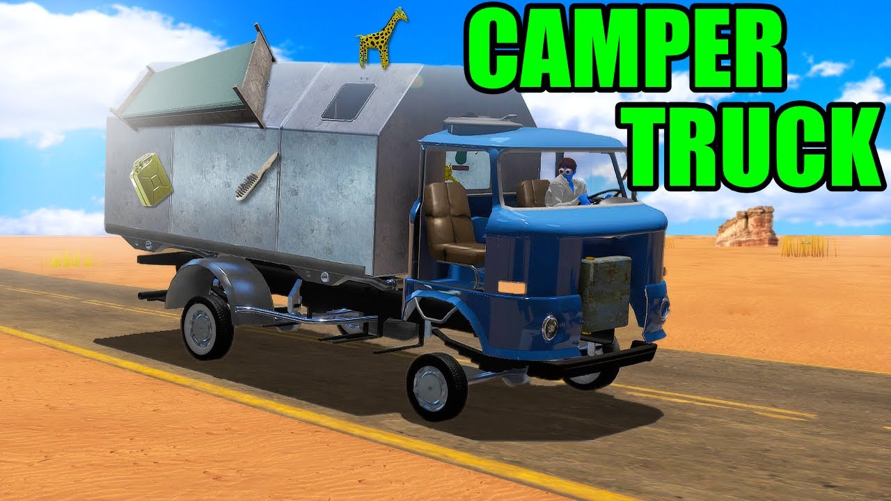 Starting the Ultimate Camper Van Truck Setup | The Long Drive with Mods ...