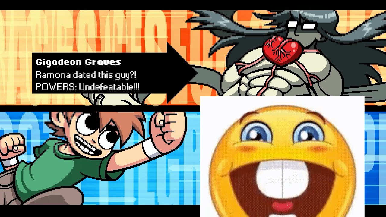 scott pilgrim vs the world game gideon graves level - YouTube