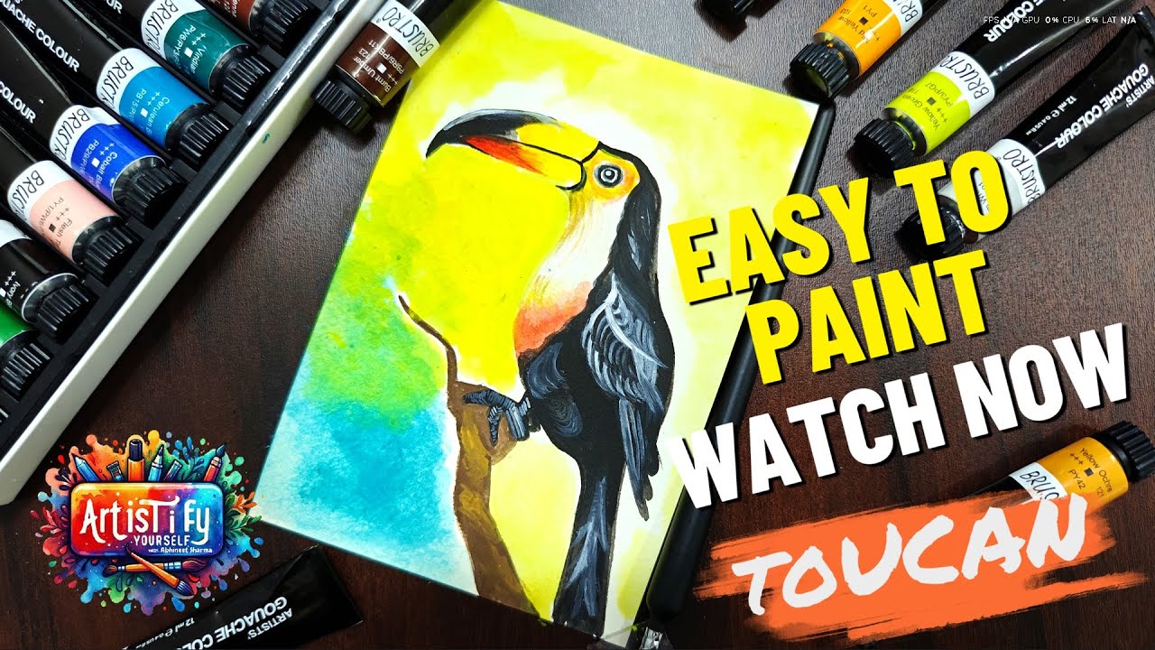 How to Draw a Toucan (and Make it Look AMAZING) - YouTube