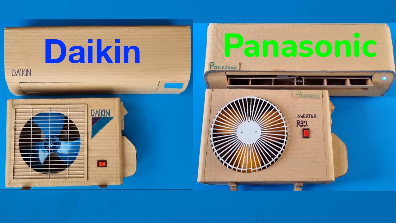 2 amazingly beautiful homemade air conditioners - YouTube