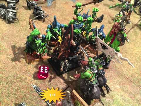 93 - Dwarfs vs Orcs & Goblins - Age of Sigmar Battle Report - YouTube