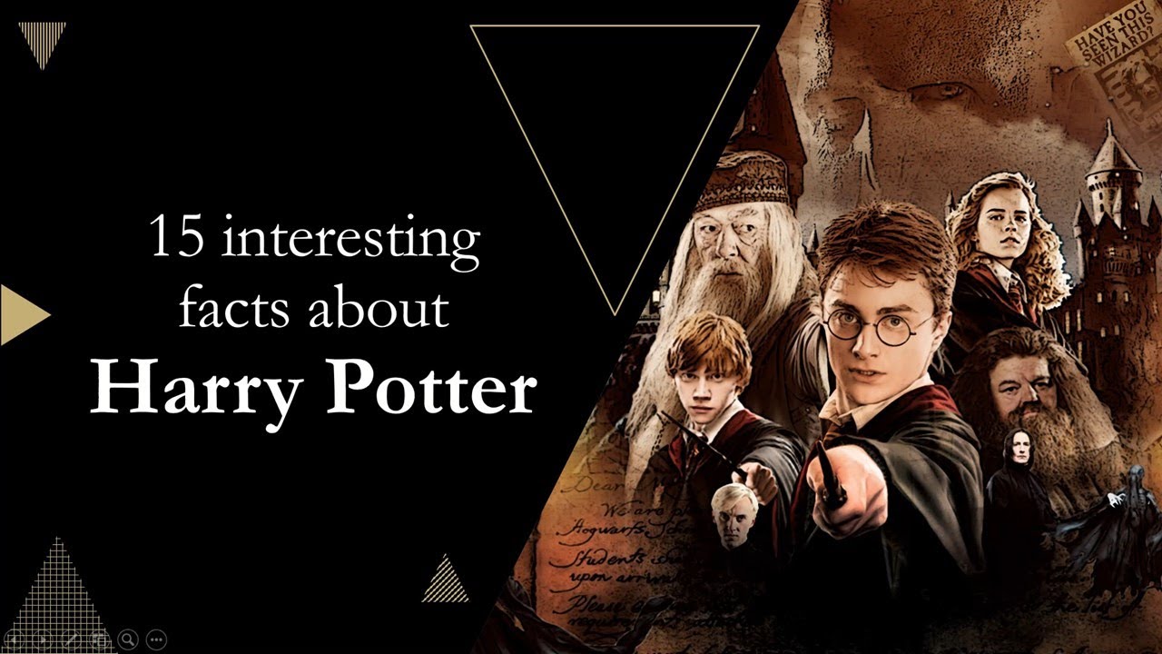 15 interesting facts about Harry Potter - YouTube
