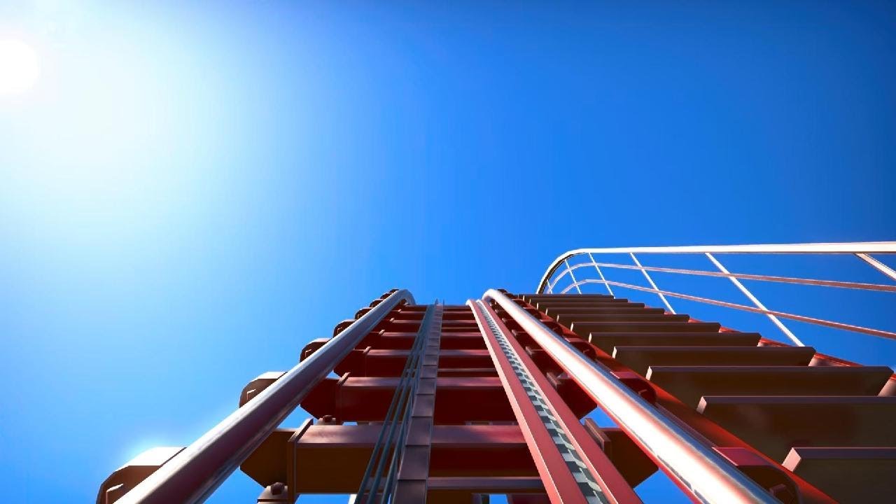 Spinning train - YouTube