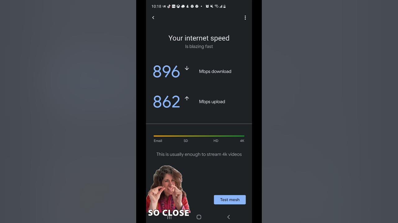 Google Fiber 1 Gigabyte Internet Huntsville Alabama Speed Test - YouTube