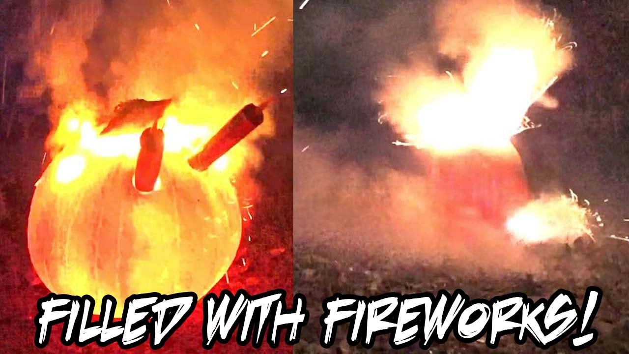 EXTREME EXPLODING PUMPKIN CHALLENGE!! *GONE WRONG* - YouTube