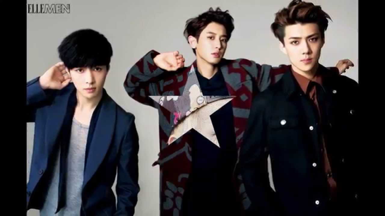 EXO Sehun - Hair colors & styles - YouTube