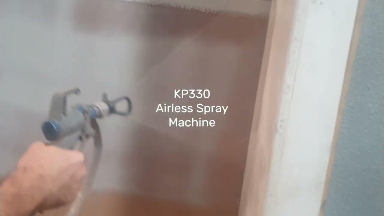 KP330 Spray Nitoflor FC150 Fosroc - YouTube