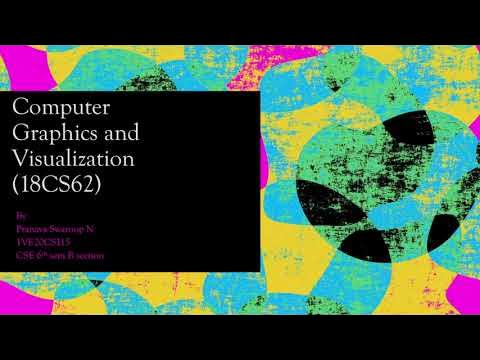 Applications of Computer Graphics (18CS62) - YouTube