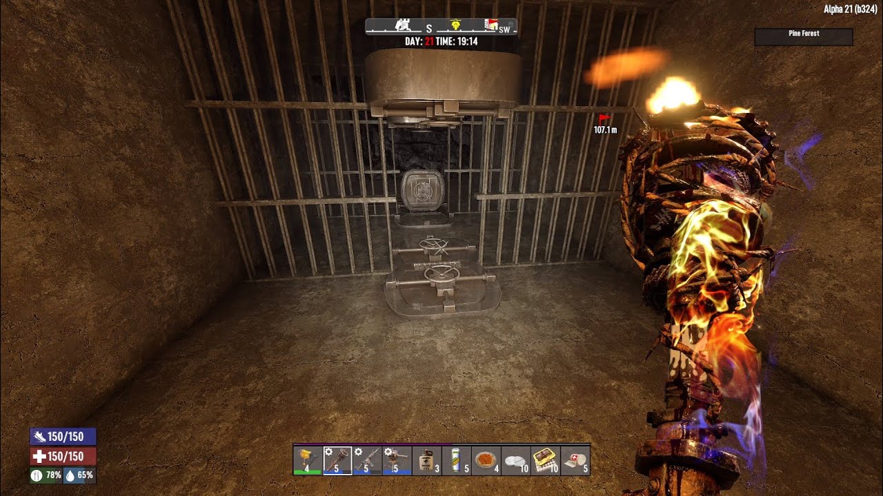 A21 Effective & Simple Horde Base Design - 7 Days to Die - YouTube