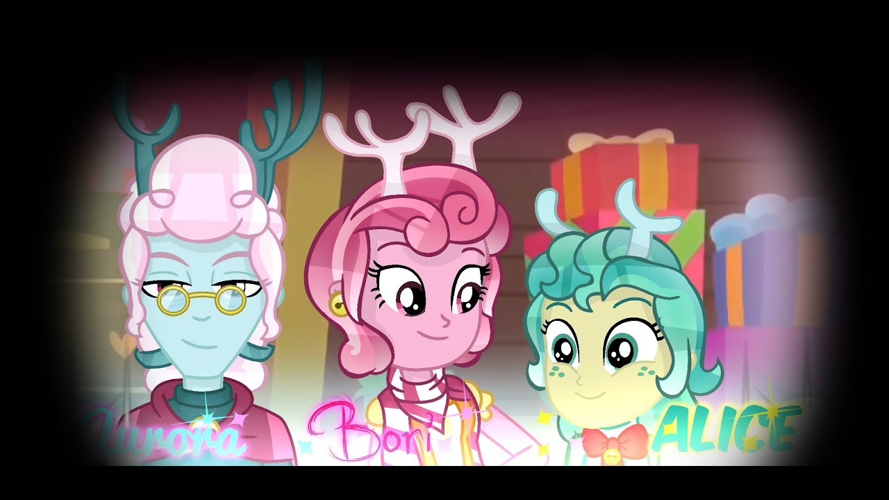 MLP Speedpaint- EG Reindeers Aurora, Bori & Alice (Christmas/Hearth's ...