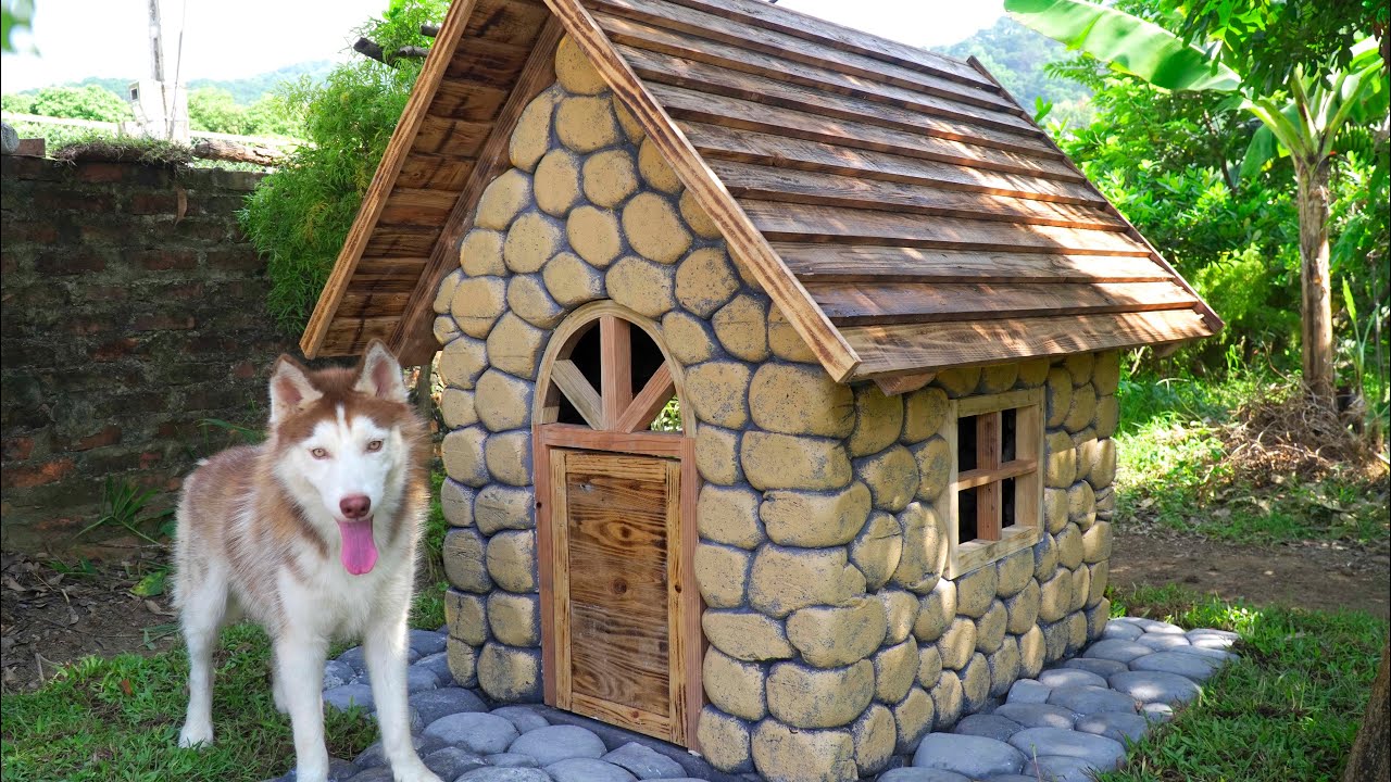 Great building ideas from cement, craftsman shapes and builds a dog ...