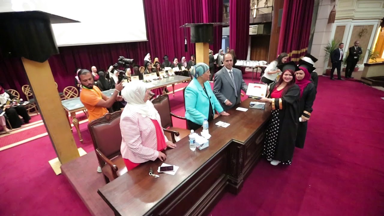 Graduation Ceremony Cairo University (Part3) - YouTube