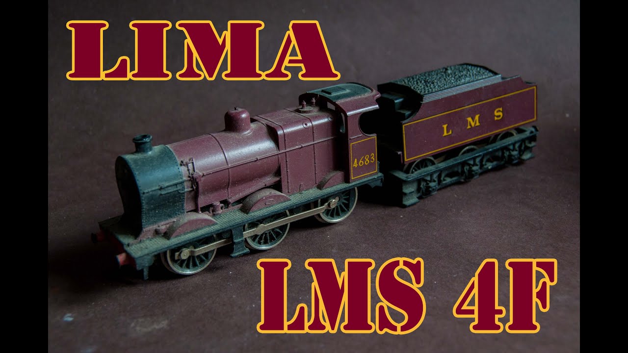 Lima HO,OO LMS Fowler 4F QUICK RESTORATION - YouTube