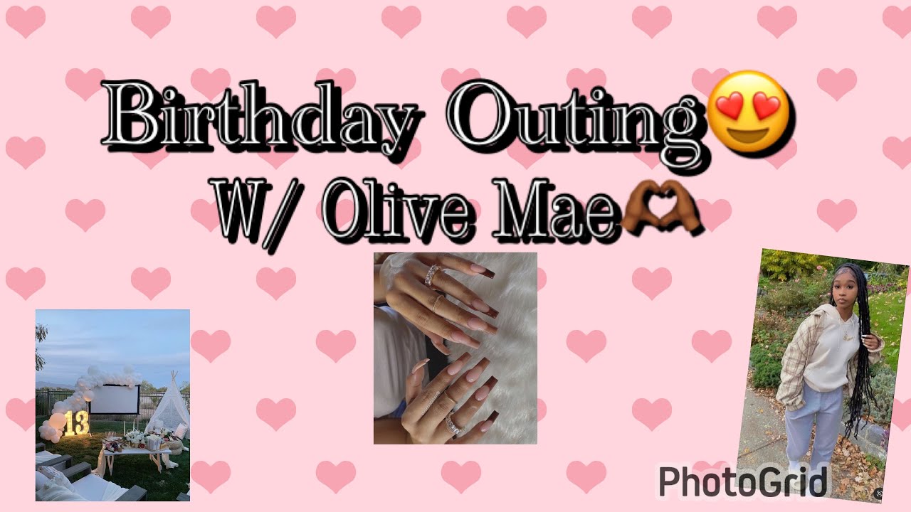 15th Birthday outing on the beach🏖️| Olive Mae - YouTube