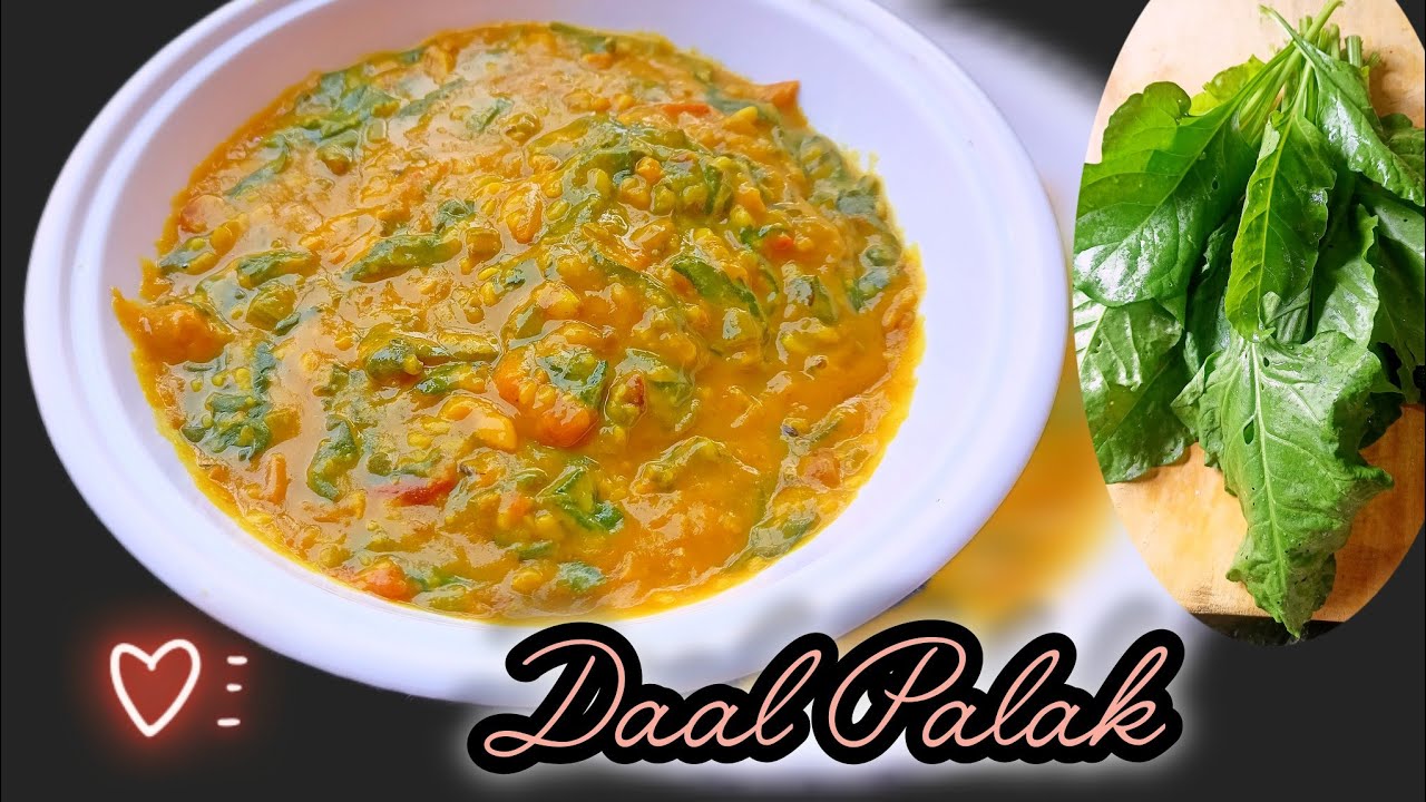 Winter Special Daal Palak | Palak daal Recipe - YouTube