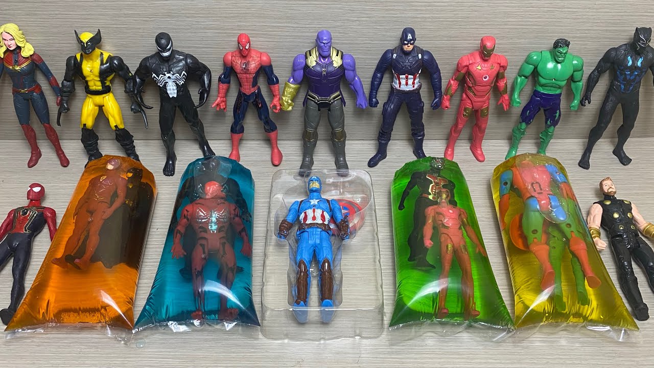 AVENGERS TOYS #349 /Action Figures/Unboxing/Cheap Price/Spiderman ...