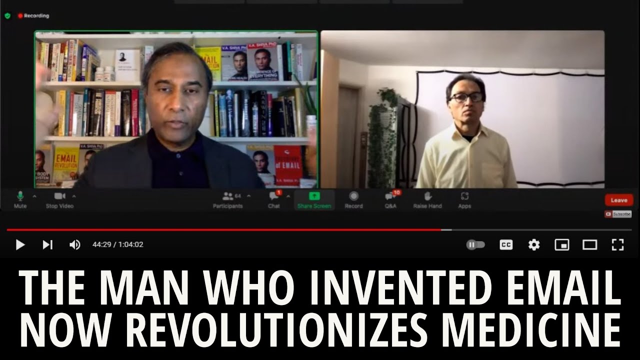 Dr.SHIVA LIVE: The Man Who Invented Email Now Revolutionizes Medicine ...
