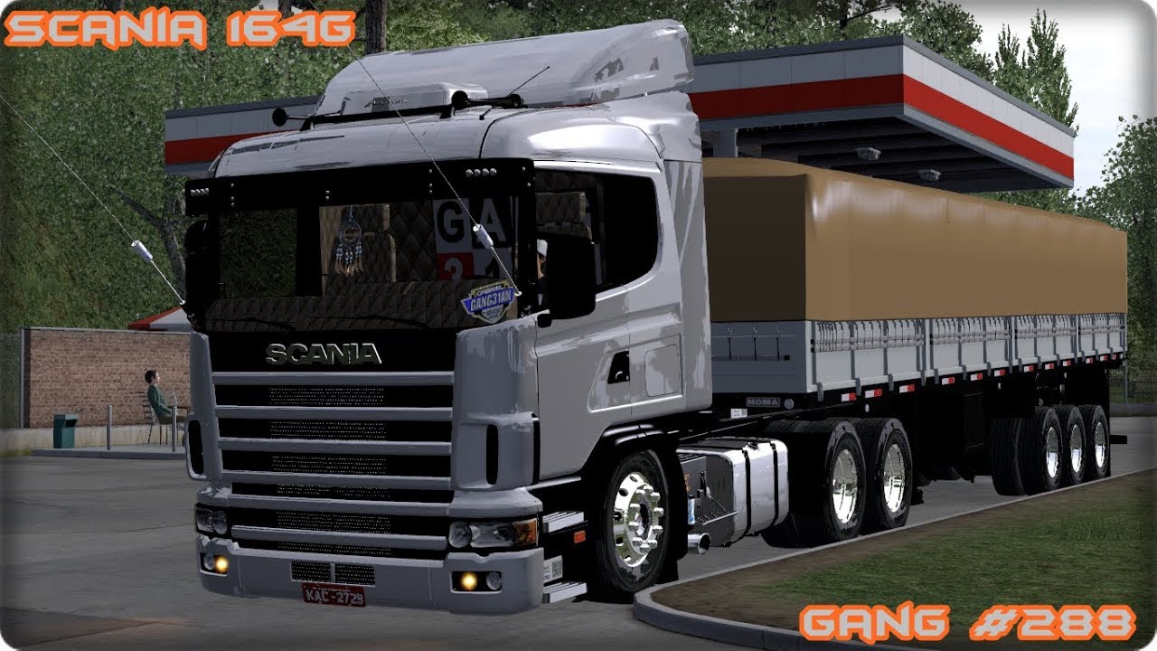 SCANIA 164G De DUDU MARTELLI DO GANG #288 // NUEVO MAPA - YouTube