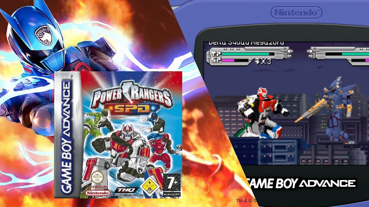 Power Rangers SPD (GBA Full Game 4k ReUp) - YouTube