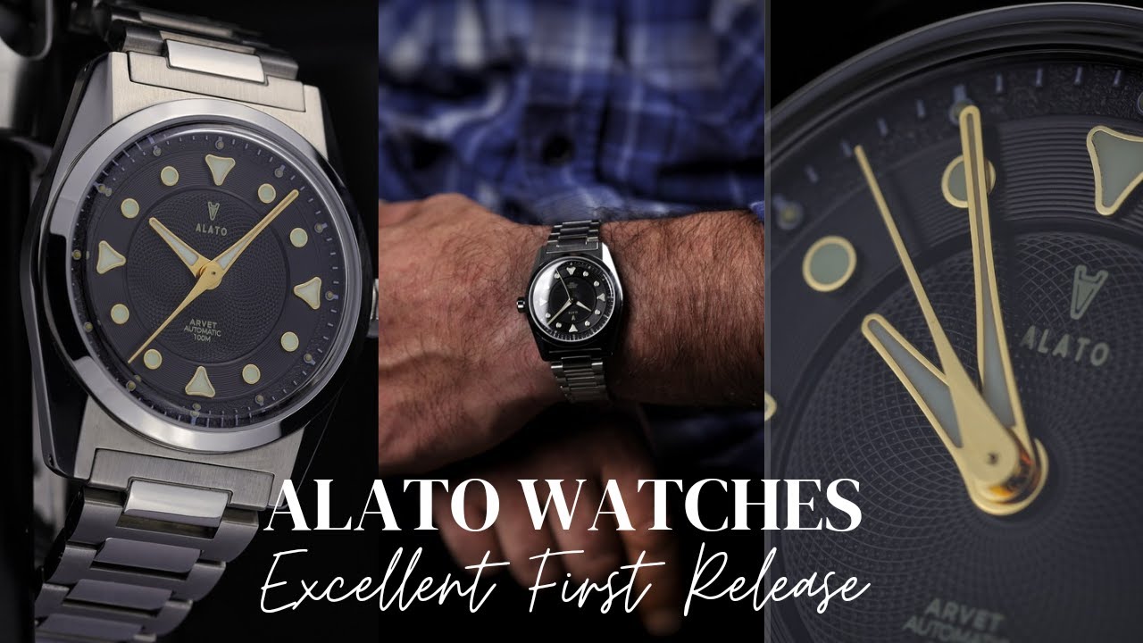 Excellent Debut Release! - The Arvet from Alato Watches - YouTube