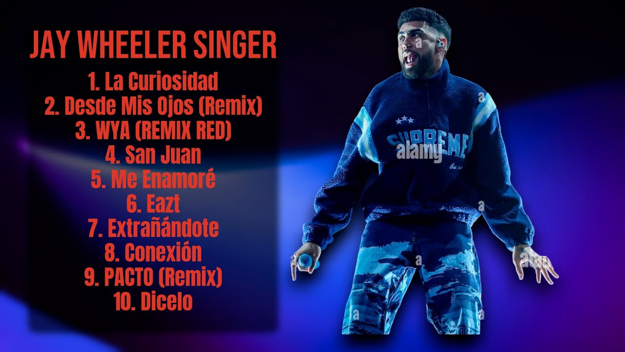 Jay Wheeler Singer-Year's unforgettable music anthology-Premier Songs ...