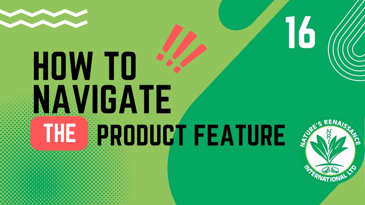 How to navigate the product feature: A Step-by-Step Guide. - YouTube