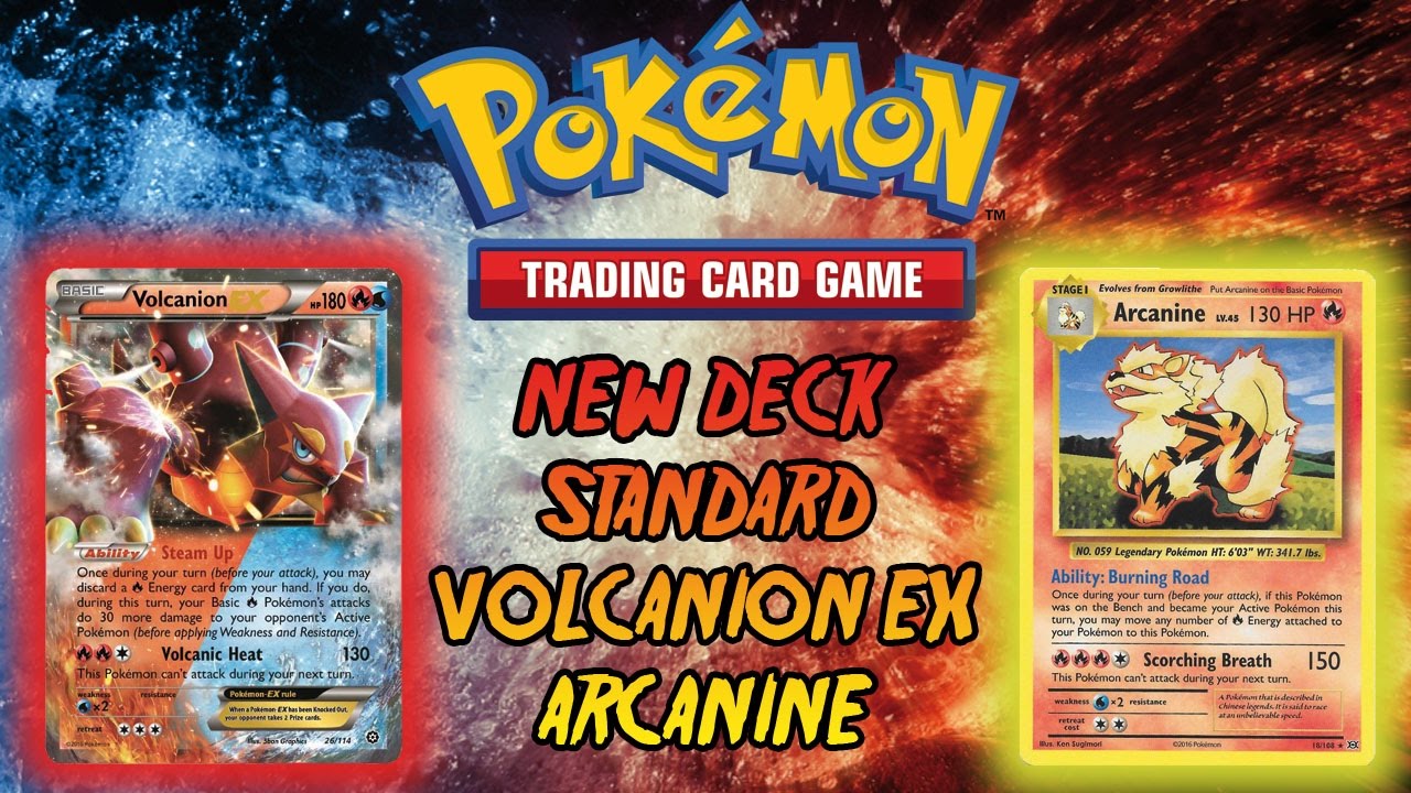 DECKLIST VOLCANION EX/ARCANINE - POKEMON TCG ONLINE ITA - STANDARD DECK ...