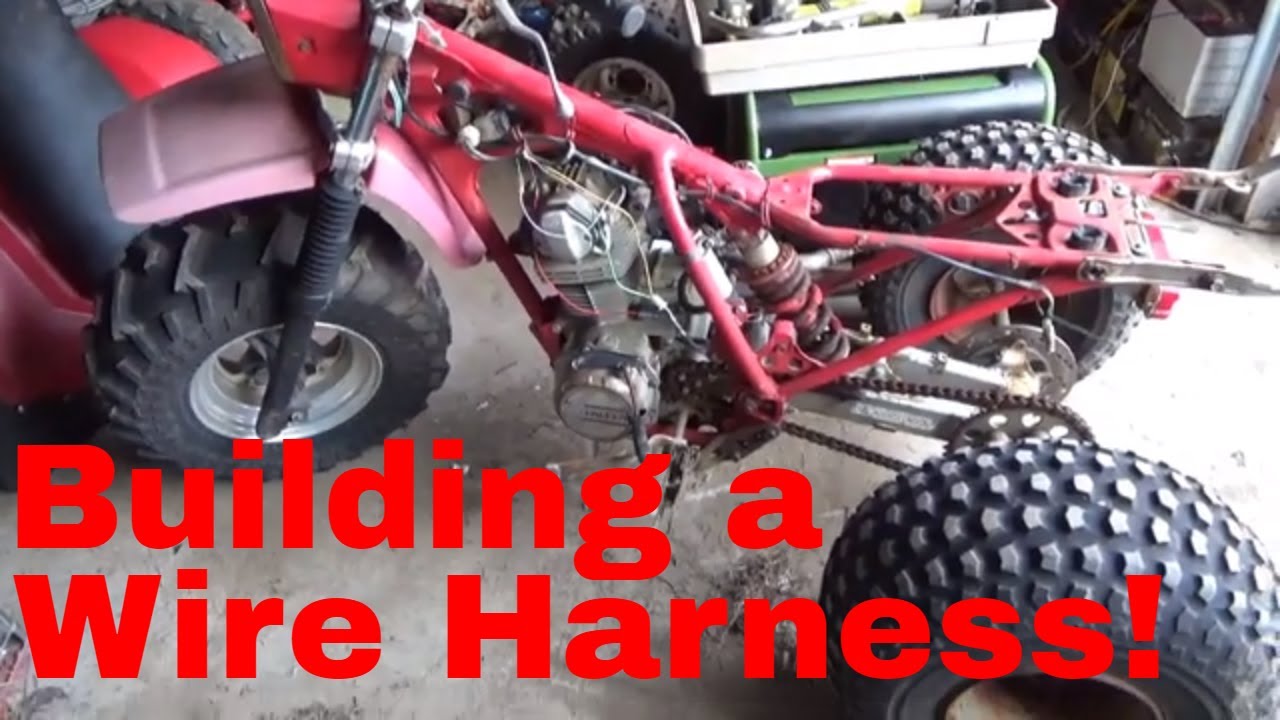 How to wire a Honda ATC 200S Motor to a 200X ignition harness! - YouTube