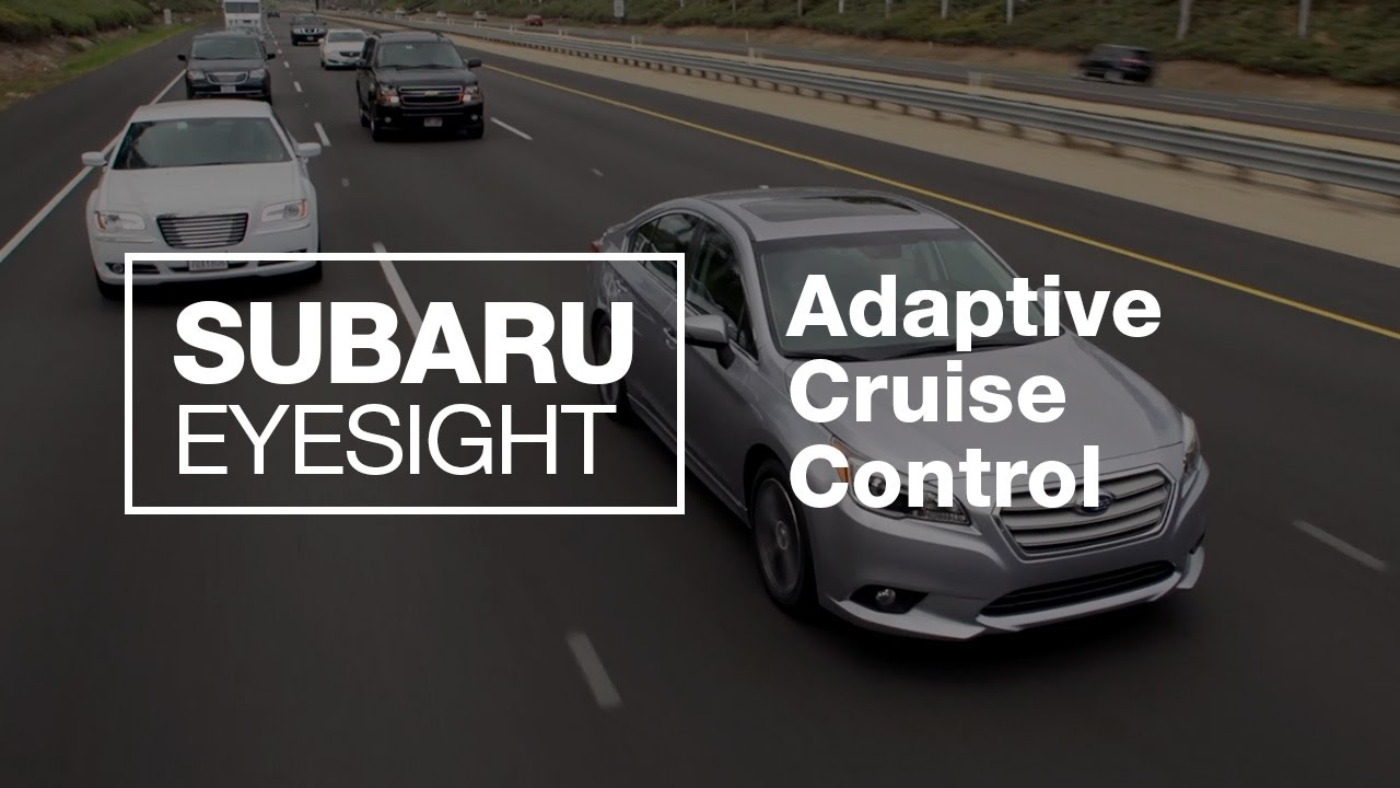 EyeSight Driver Assist Technology | Adaptive Cruise Control - YouTube