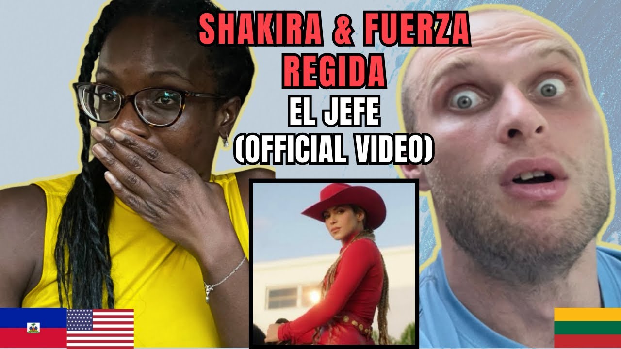 Shakira, Fuerza Regida - El Jefe Reaction (Music Video) | FIRST TIME ...