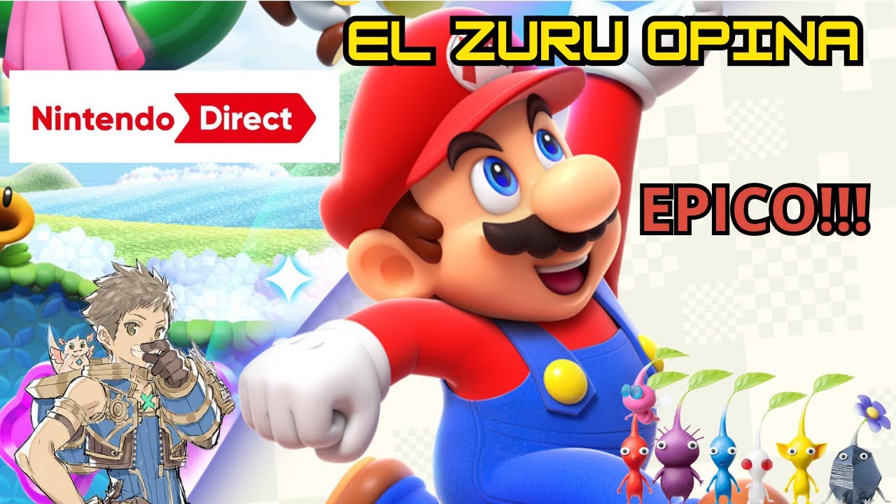 El Nintendo Direct dominado por Mario - El Zuru Opina #nintendodirect ...