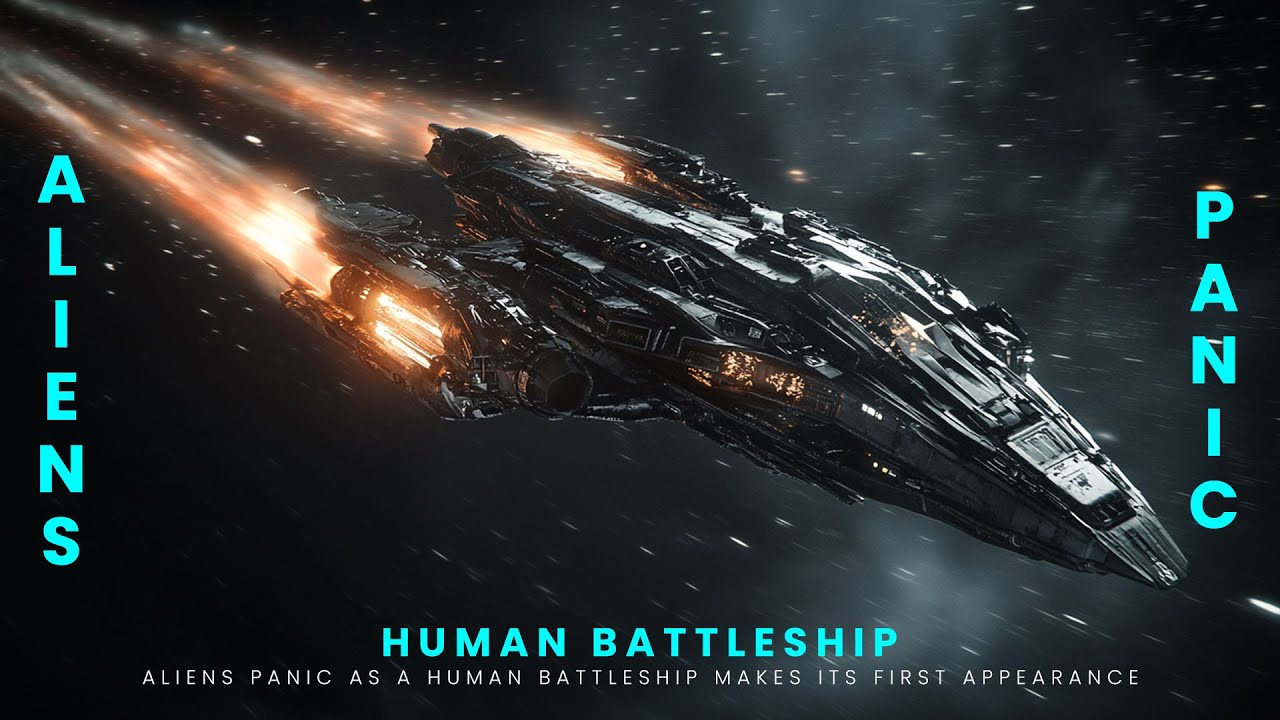 Aliens Panic as a Human Battleship Makes Its First Appearance | HFY ...
