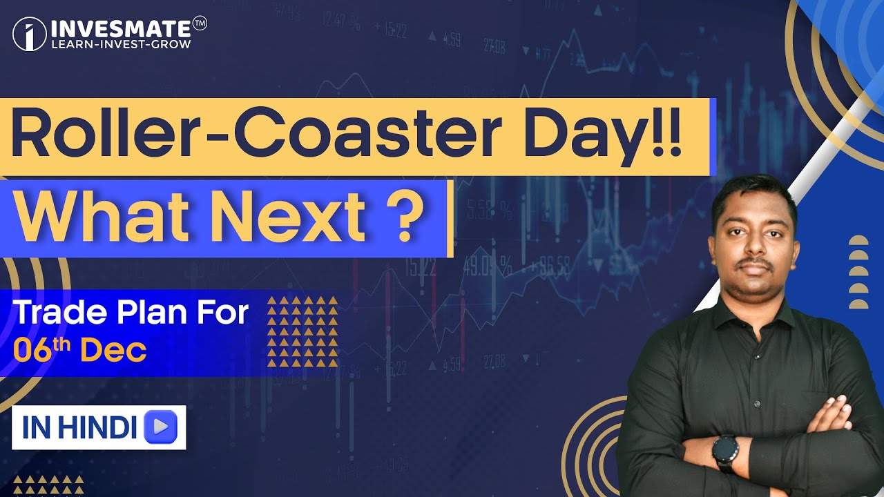 Roller-Coaster Ride Today 🤯What next ? How to plan our trades in NIFTY ...