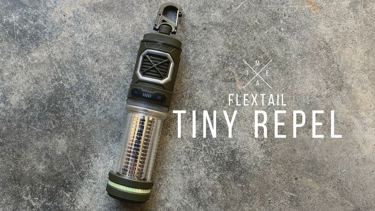 Compact camping mosquito repellent | Flextail Tiny Repel Review and ...