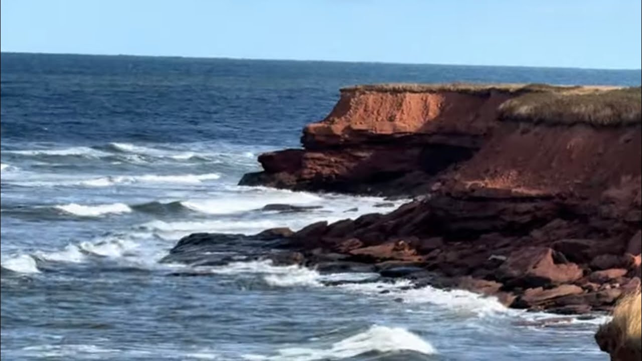 Canada PEI Cavendish Cliffs - YouTube