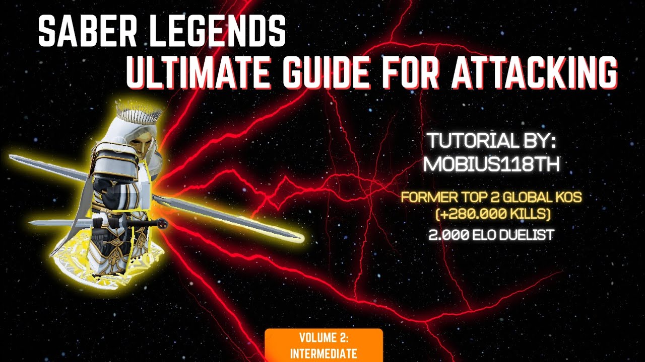 Saber Legends || How to ATTACK for INTERMEDIATE|| [SUBTITLES 🇪🇸🇧🇷🇬🇧 ...