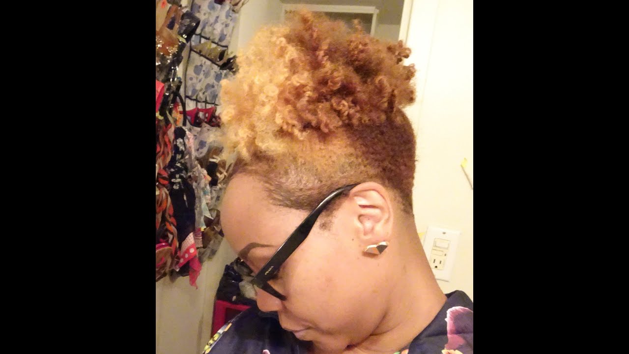 How to | Natural hair(4b hair) bantu knot | high puff | great for thin ...