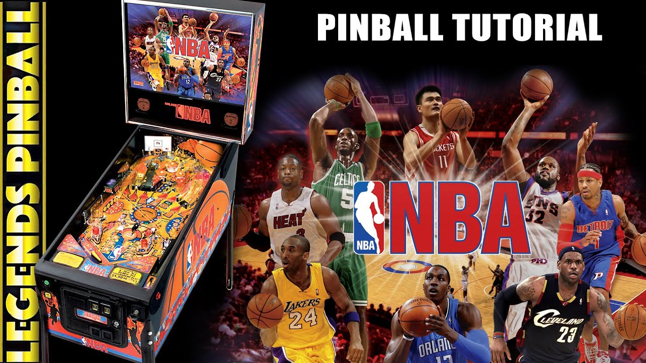 NBA Stern 2009 - Tutorial & Playthrough on Legends Pinball - YouTube