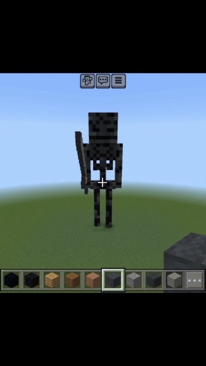Minecraft Statue Witherskeleton Minecraft Viral Shorts Youtube