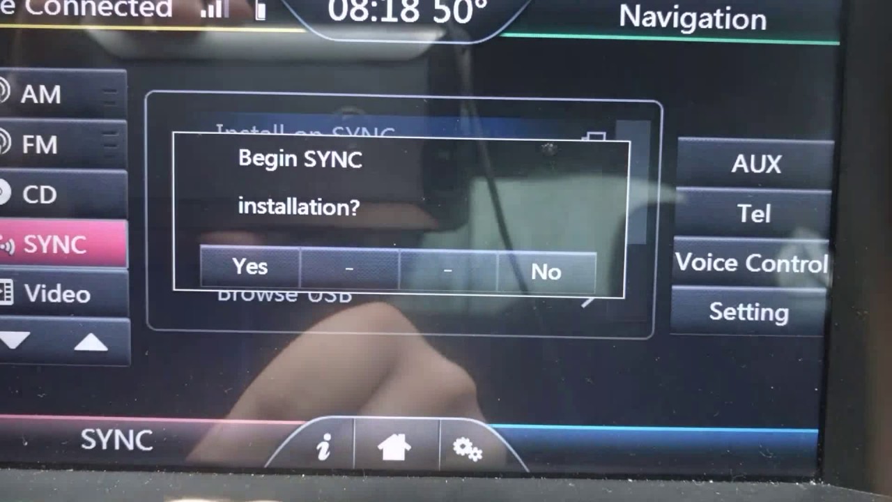 Update Sync2 files from Ford on TomTom unit (Now possible!) - YouTube