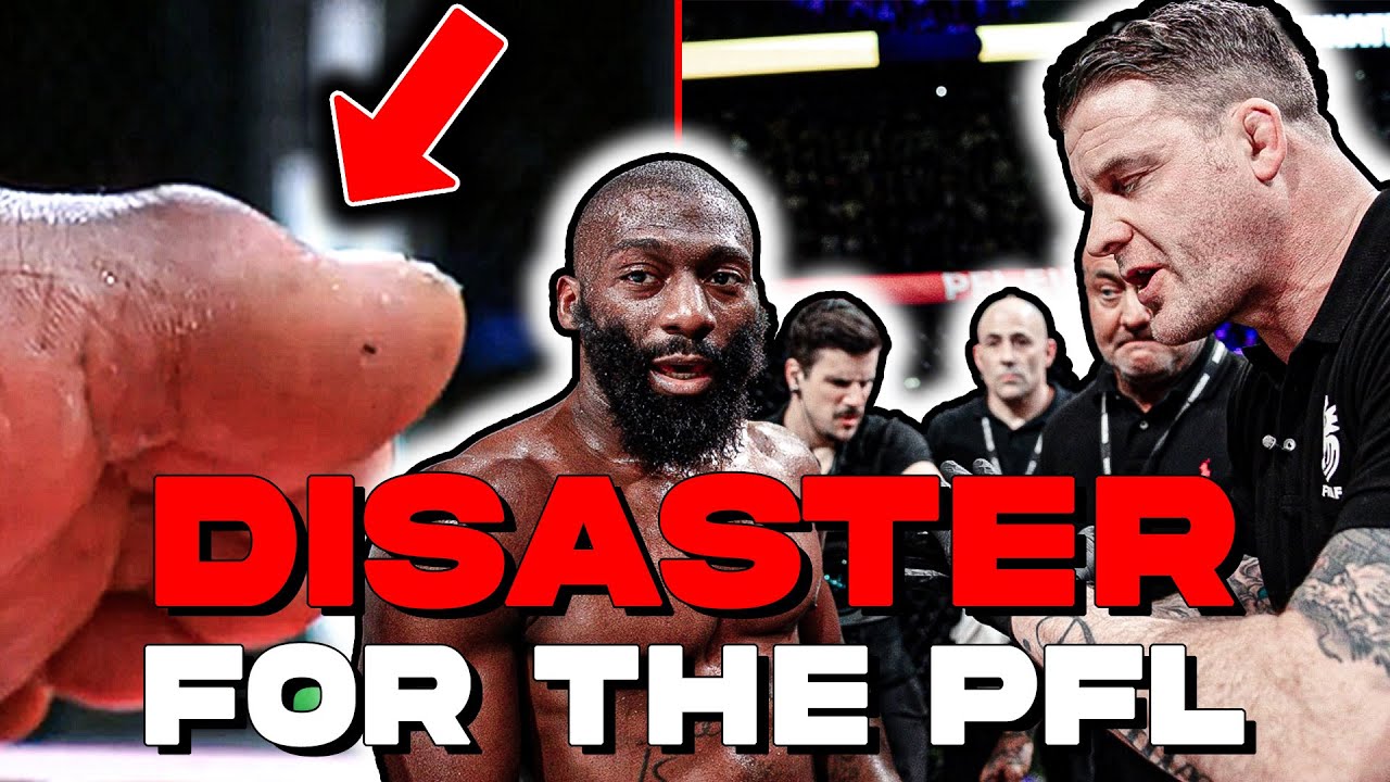 Cedric Doumbe loses via TKO due to a splinter in his foot at #PFLParis ...