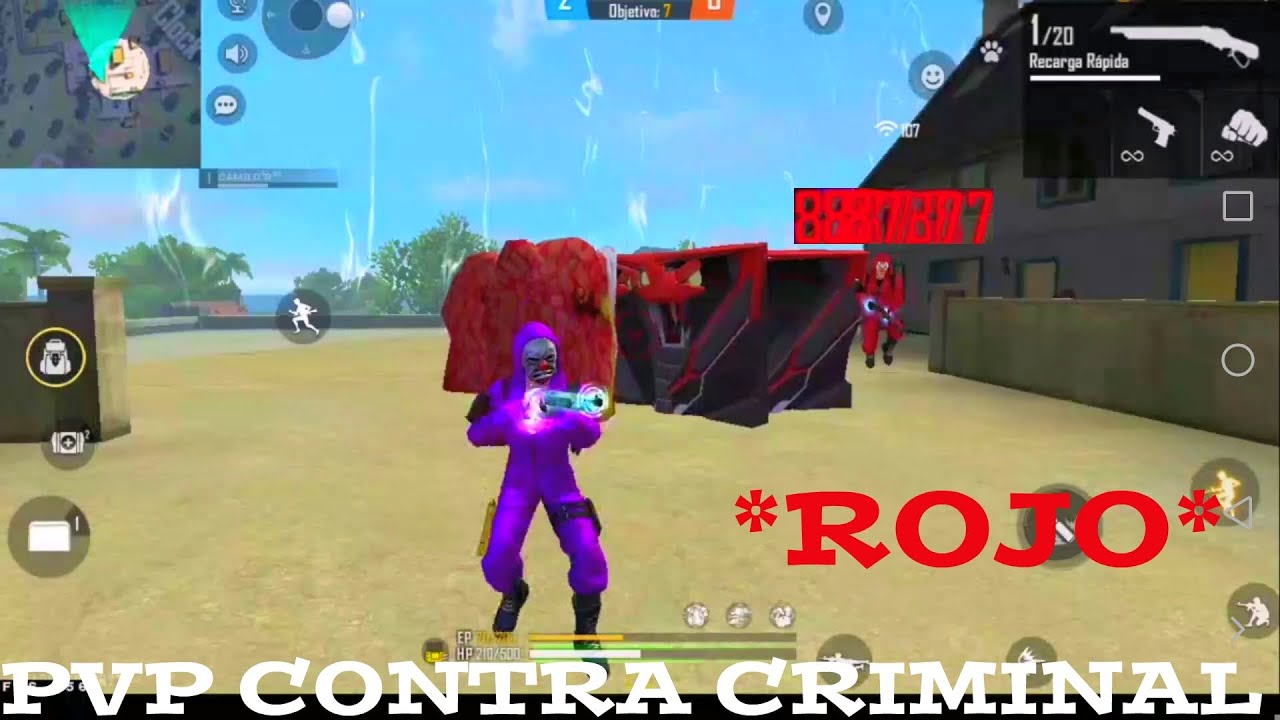 NOS ENCONTRAMOS UN CRIMINAL "ROJO" EN ENTRENAMIENTO Y LE PEDIMOS PVP ...