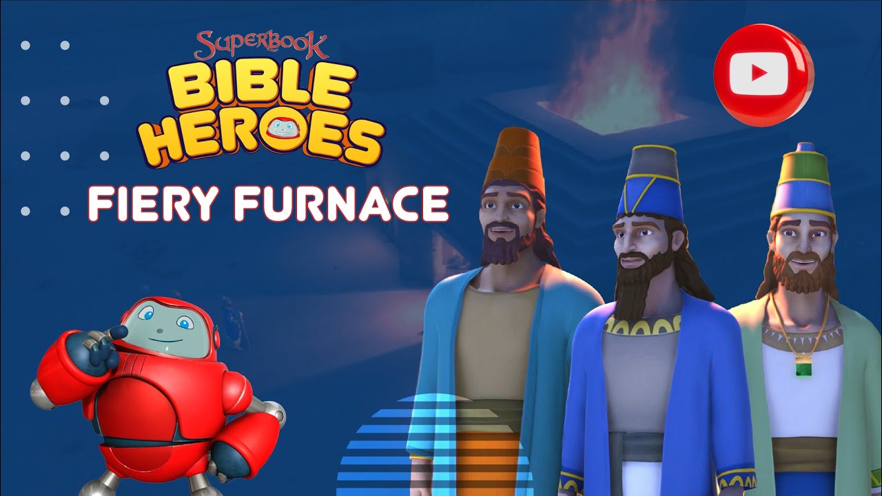 Bible Heroes - Fiery Furnace | Learn, Draw and Colour Bible Character ...