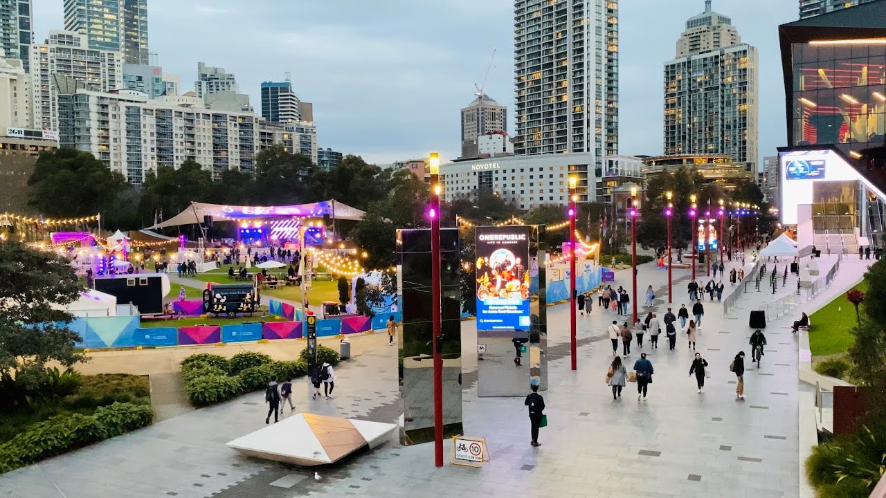 Walking tour from Darling Quarter to Darling Harbour | Sydney Australia ...