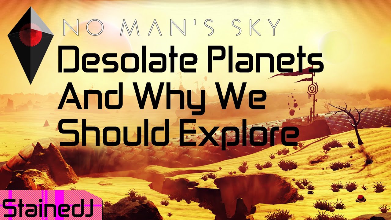 No Man's Sky Desolate Planets - YouTube