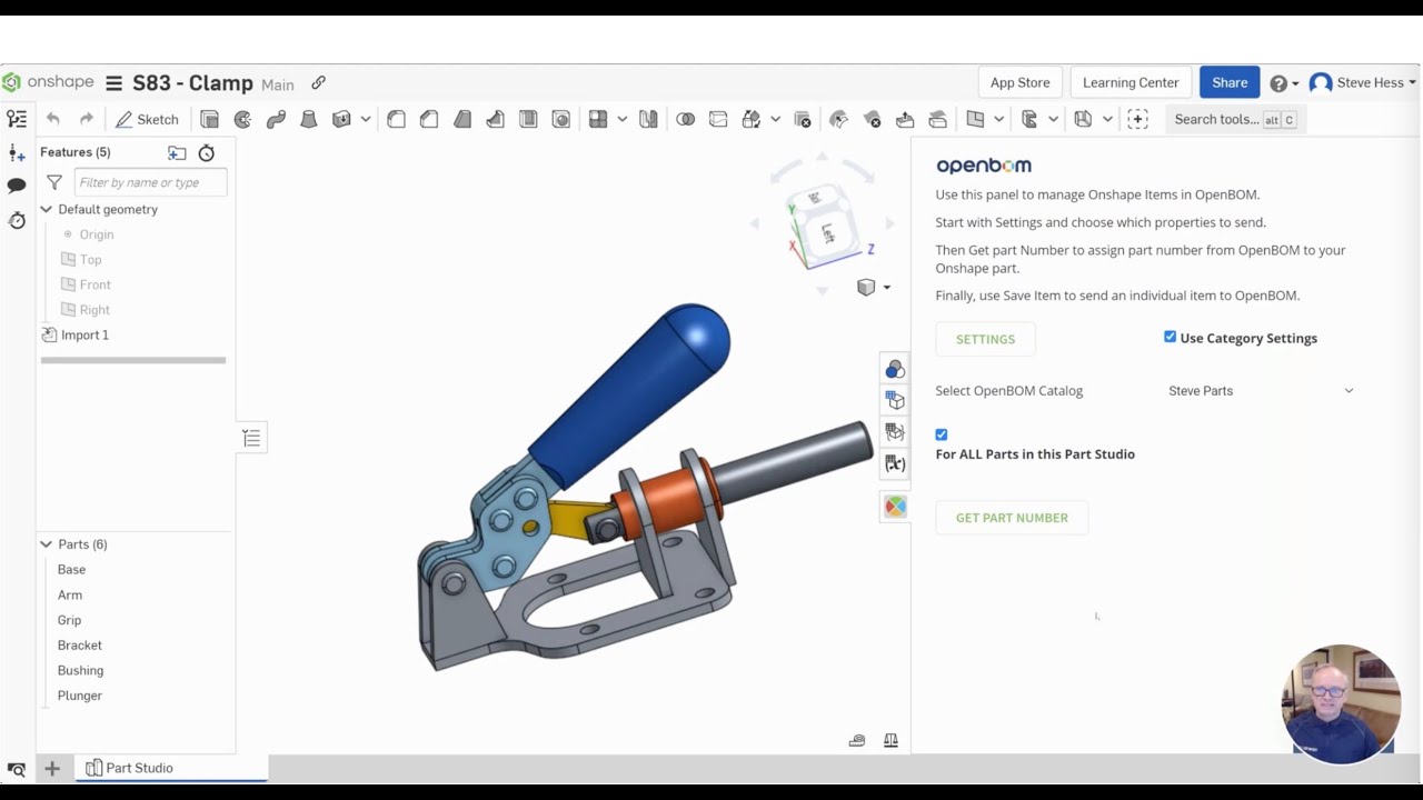 Sneak Peek Openbom For Onshape Item Flyout March 2022 Youtube