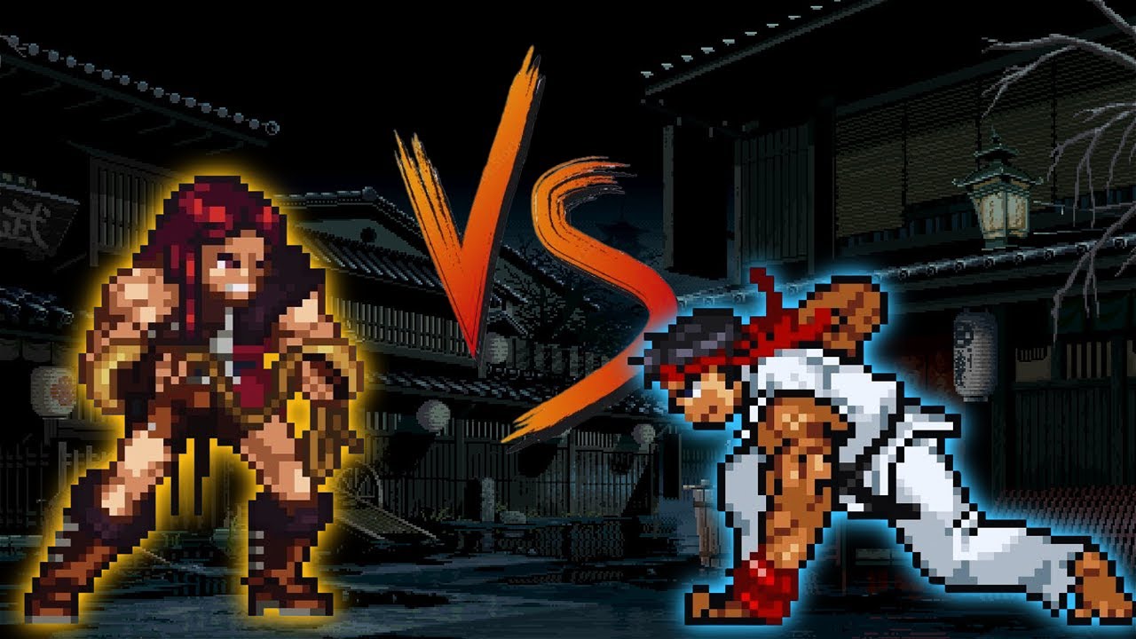 Simon Belmont Vs Ryu in Jump Force Mugen - YouTube