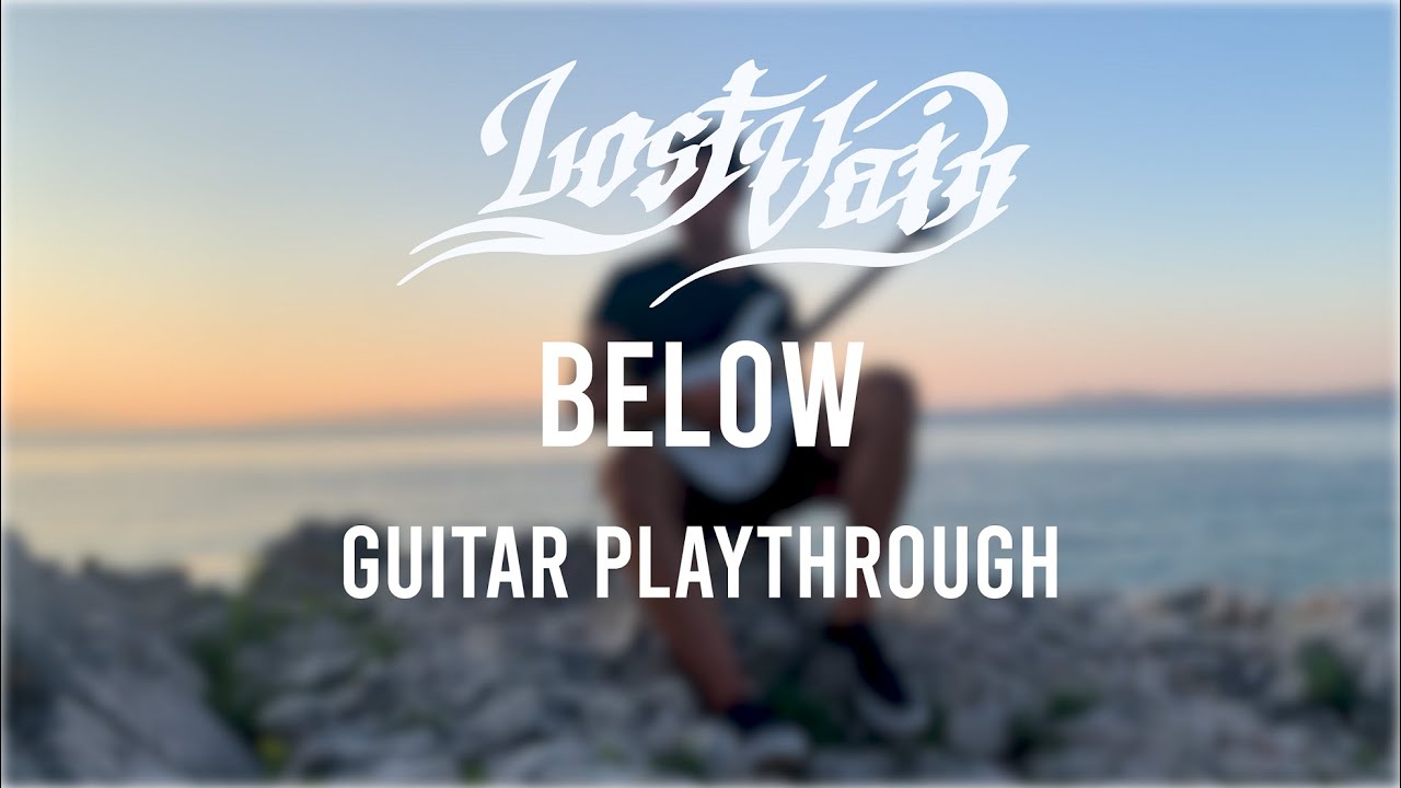 Lost Vain - Below (Guitar Playthrough) - YouTube