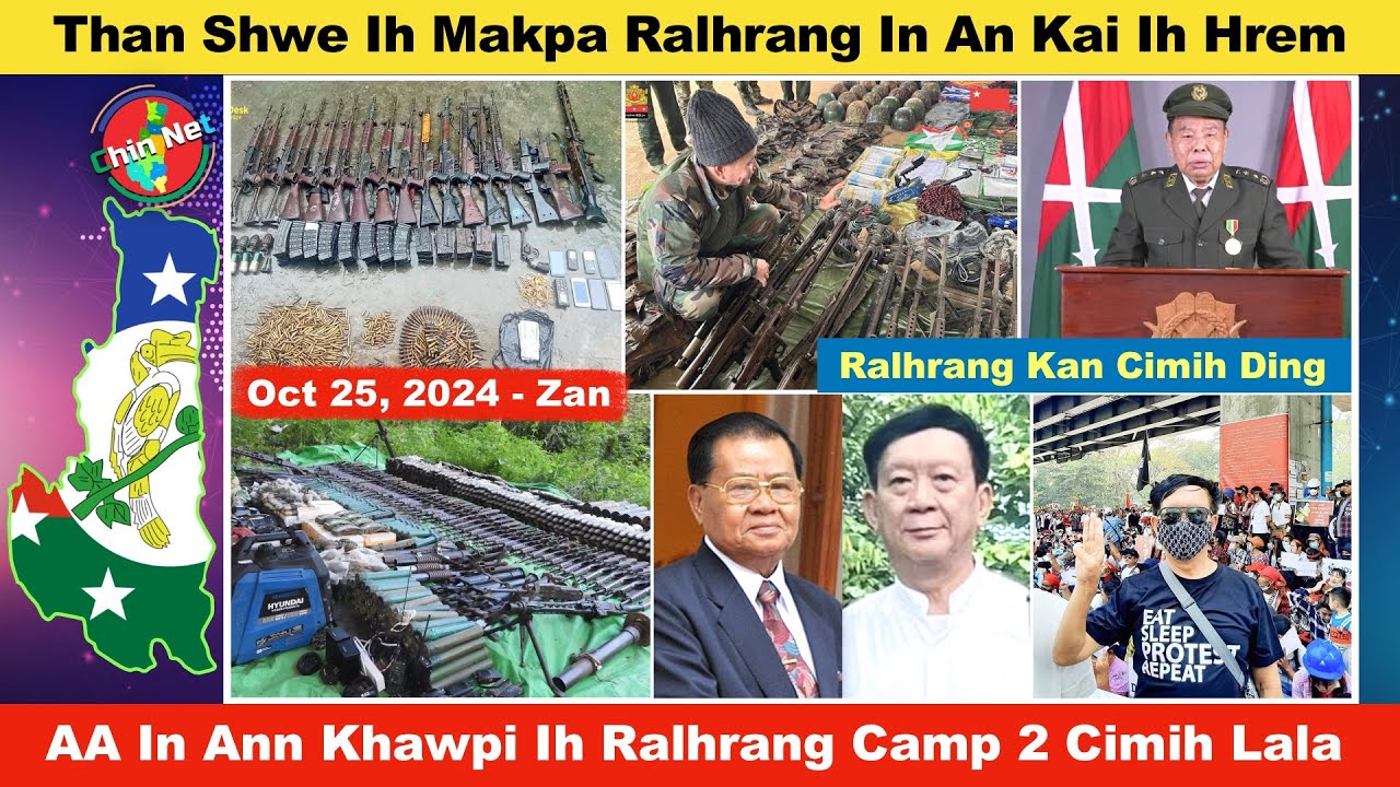 Oct 25 Zan: Than Shwe Ih Makpa SAC In An Kai Ih Hrem. AA In Ann Khawpi Kiltu Ralhrang Camp 2 ...