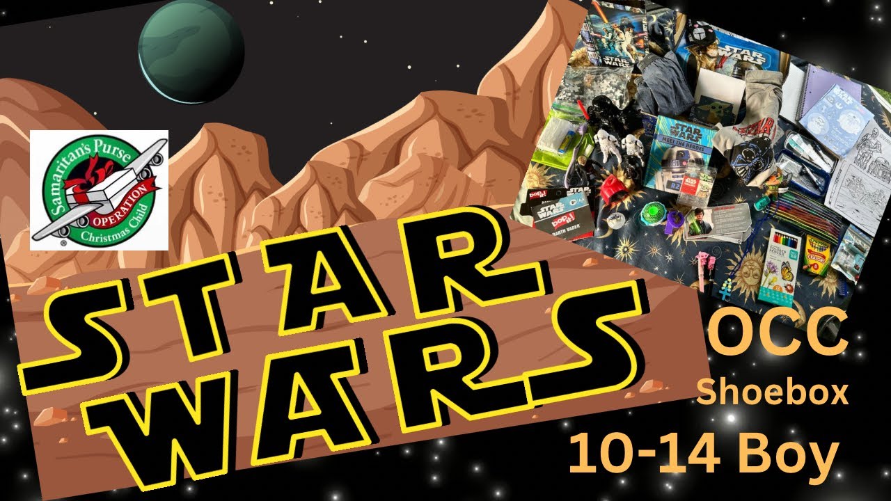A Star Wars themed OCC shoebox unboxing - Boy 10-14 years # ...
